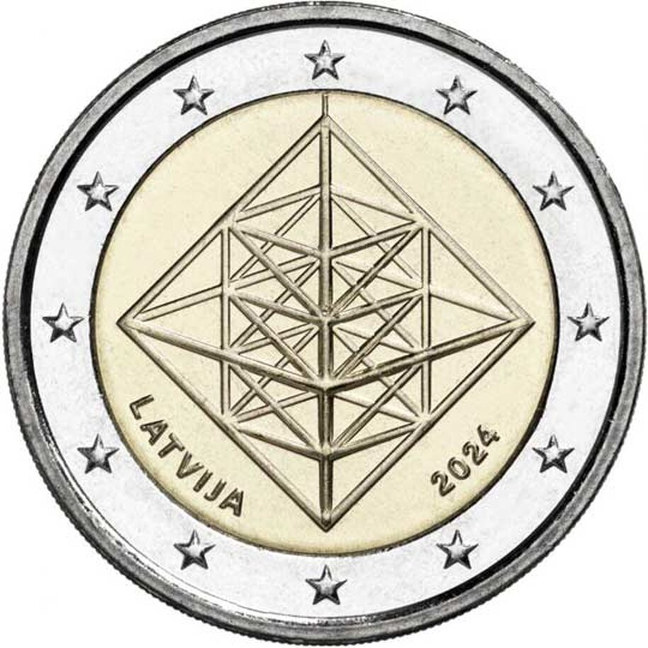 2 € Lotyšsko 2024 - Puzuris | Kupte na Nunofi.cz