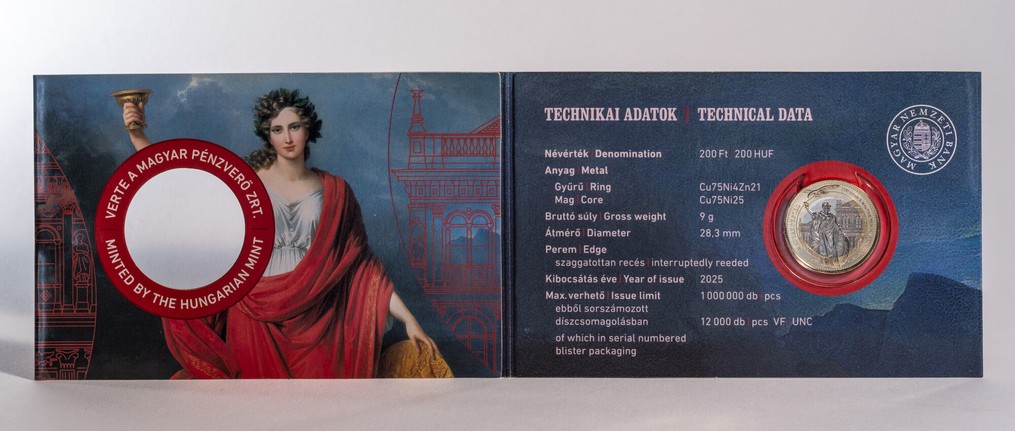 200 Forint Maďarsko 2025 - Maďarská akademie věd | Kupte na Nunofi.cz